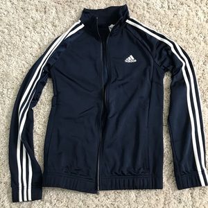 Women Blue Adidas Track Jacket on Poshmark